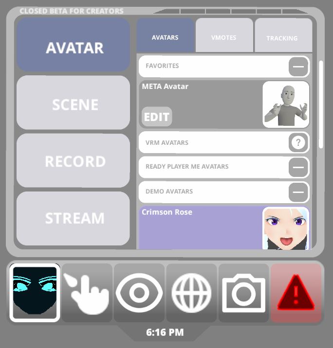 Avatar Type: VRM - VStreamer Live